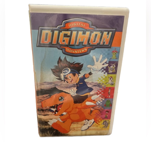 Fox Kids | Cameras, Photo & Video | Digimon Digital Monsters Vol Vhs ...